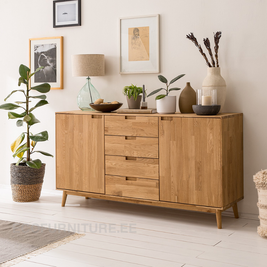 Tammepuidust või männipuidust kummutid – Ecofurniture